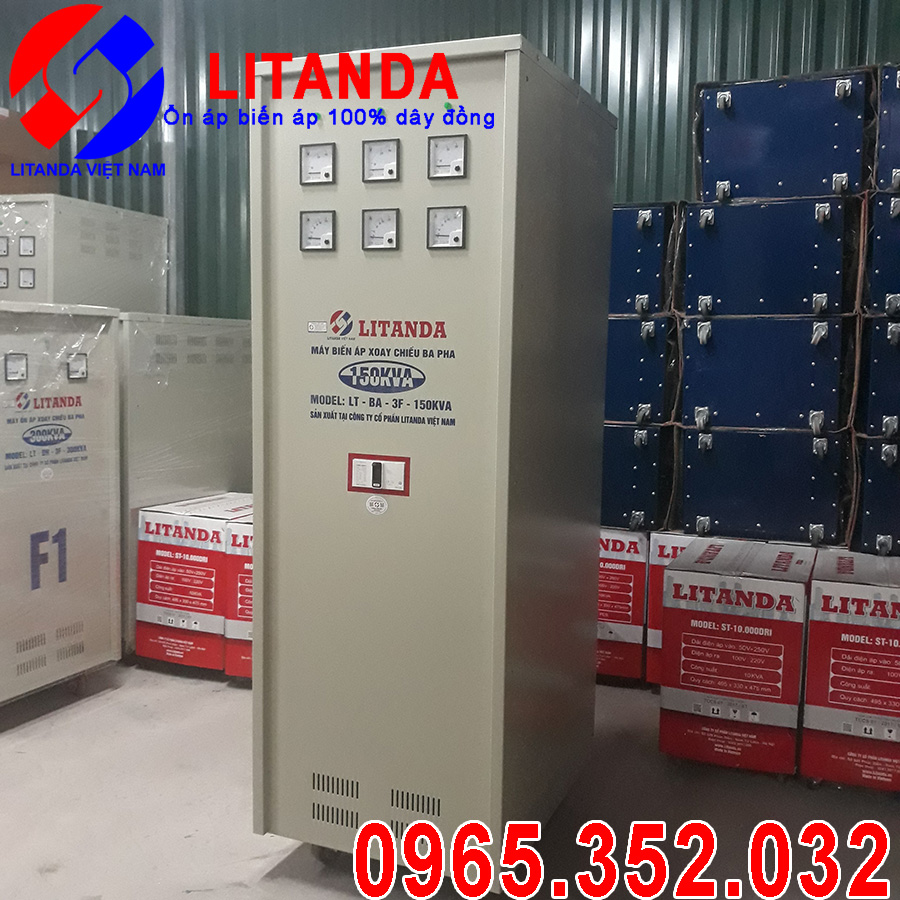 Cập Nhật Máy Biến Áp 150KVA Cách Ly Standa 380V Xuống 220V-200V